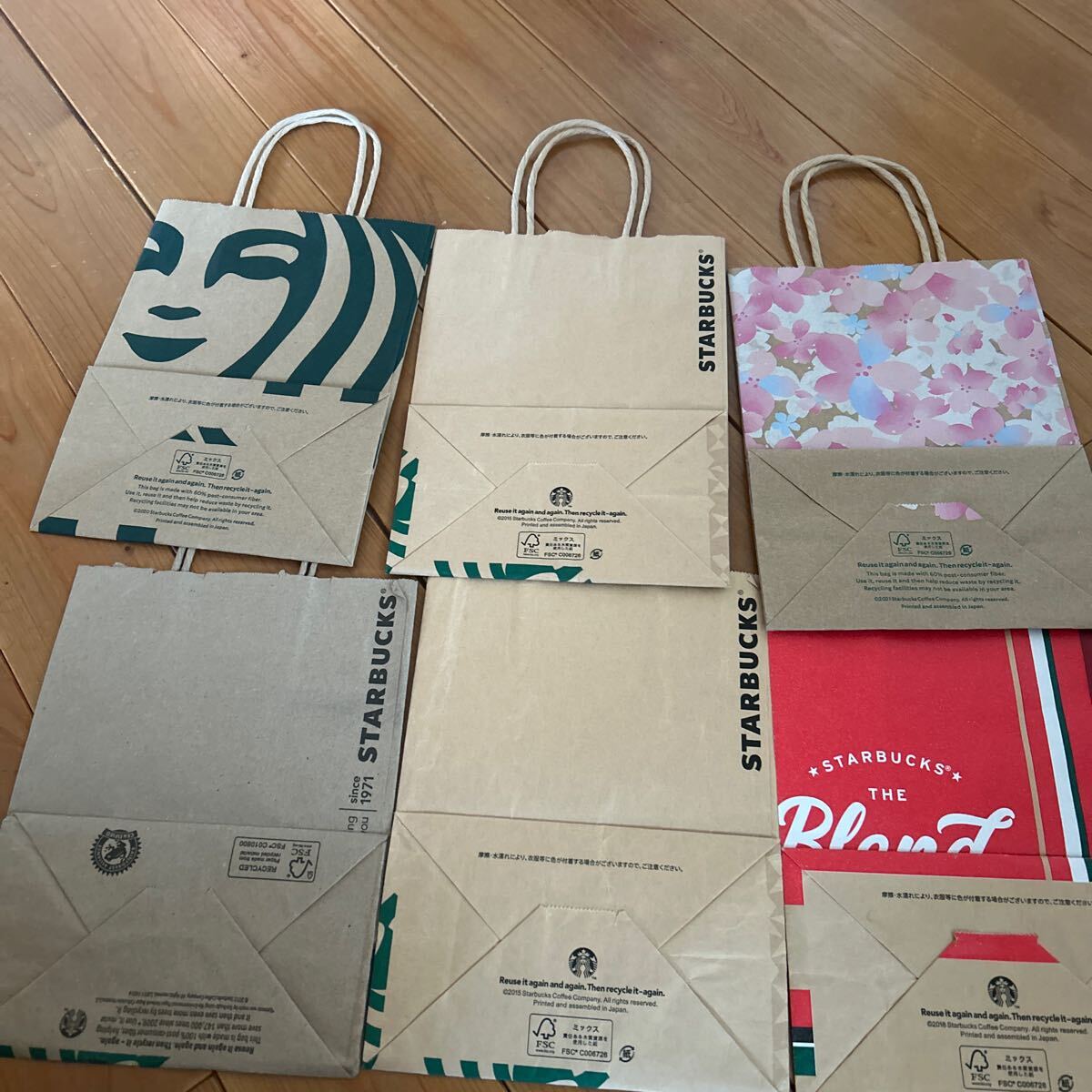 Yahoo!オークション - STARBUCKS スターバックス 桜クリスマス等ショッ...