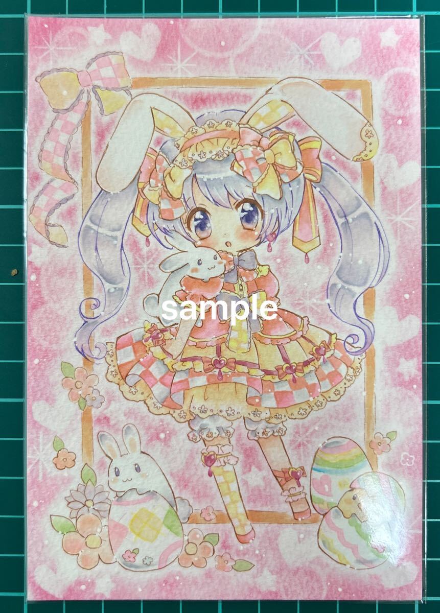 Yahoo!オークション - 手描きイラスト/オリジナル/整理品/d34