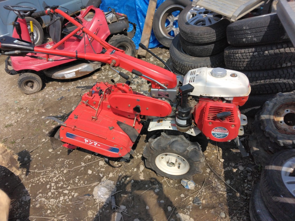 Yahoo!オークション - ヤンマー耕運機 管理機NEW PRT551L 動作OK YANMA...