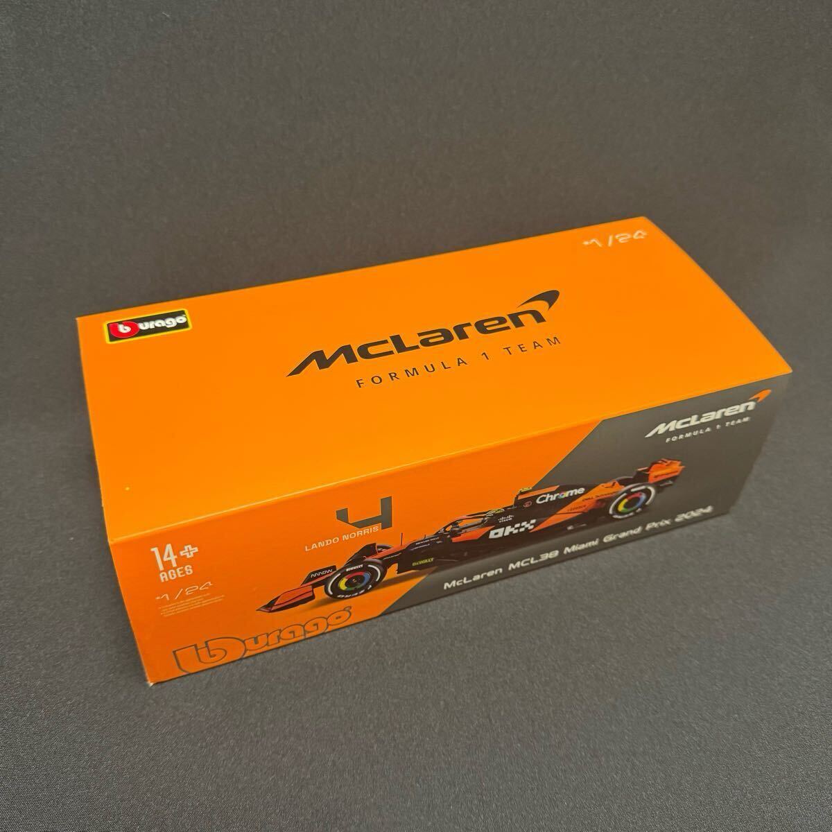 Yahoo!オークション - 【 4 】 ブラーゴ F1 1 24 2024年 マクラーレン ...