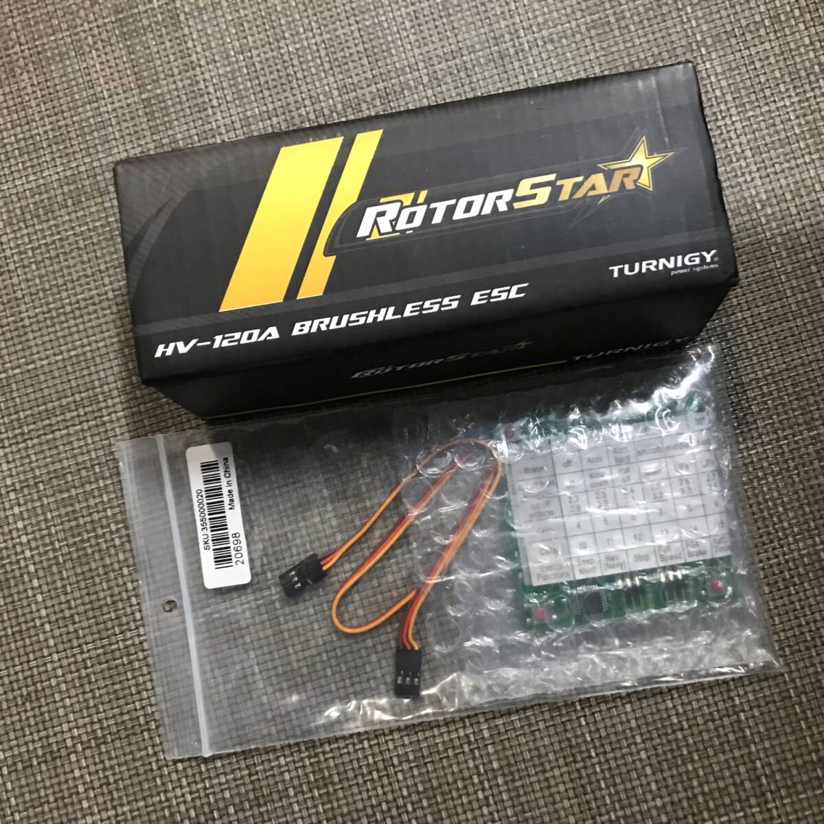 Yahoo!オークション - RotorStar 120A HV（4〜14S）ブラシレススピード...