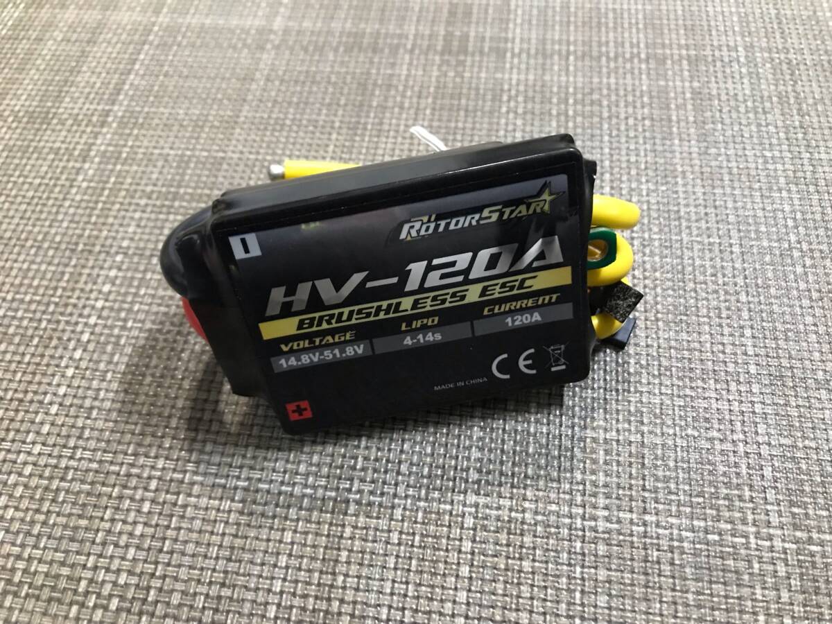 Yahoo!オークション - RotorStar 120A HV（4〜14S）ブラシレススピード...