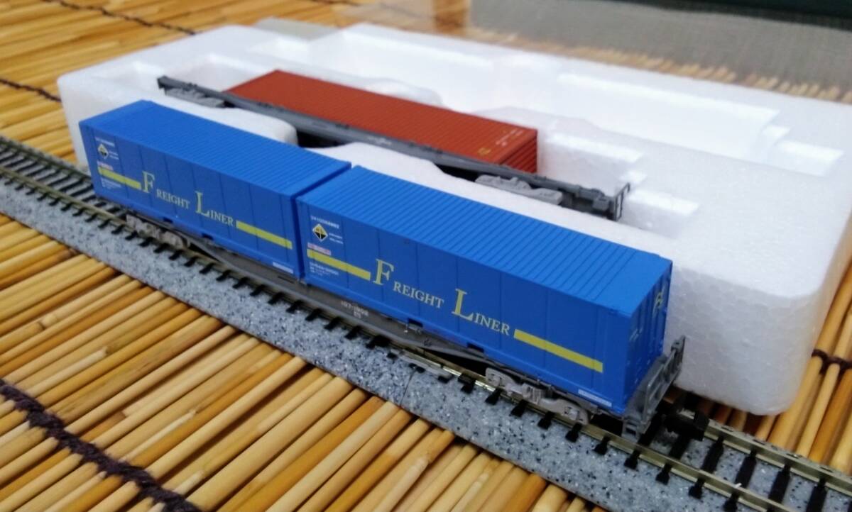 Yahoo!オークション - TOMIX-98394ばらし コキ107(2両)+UV54Aコンテナ...