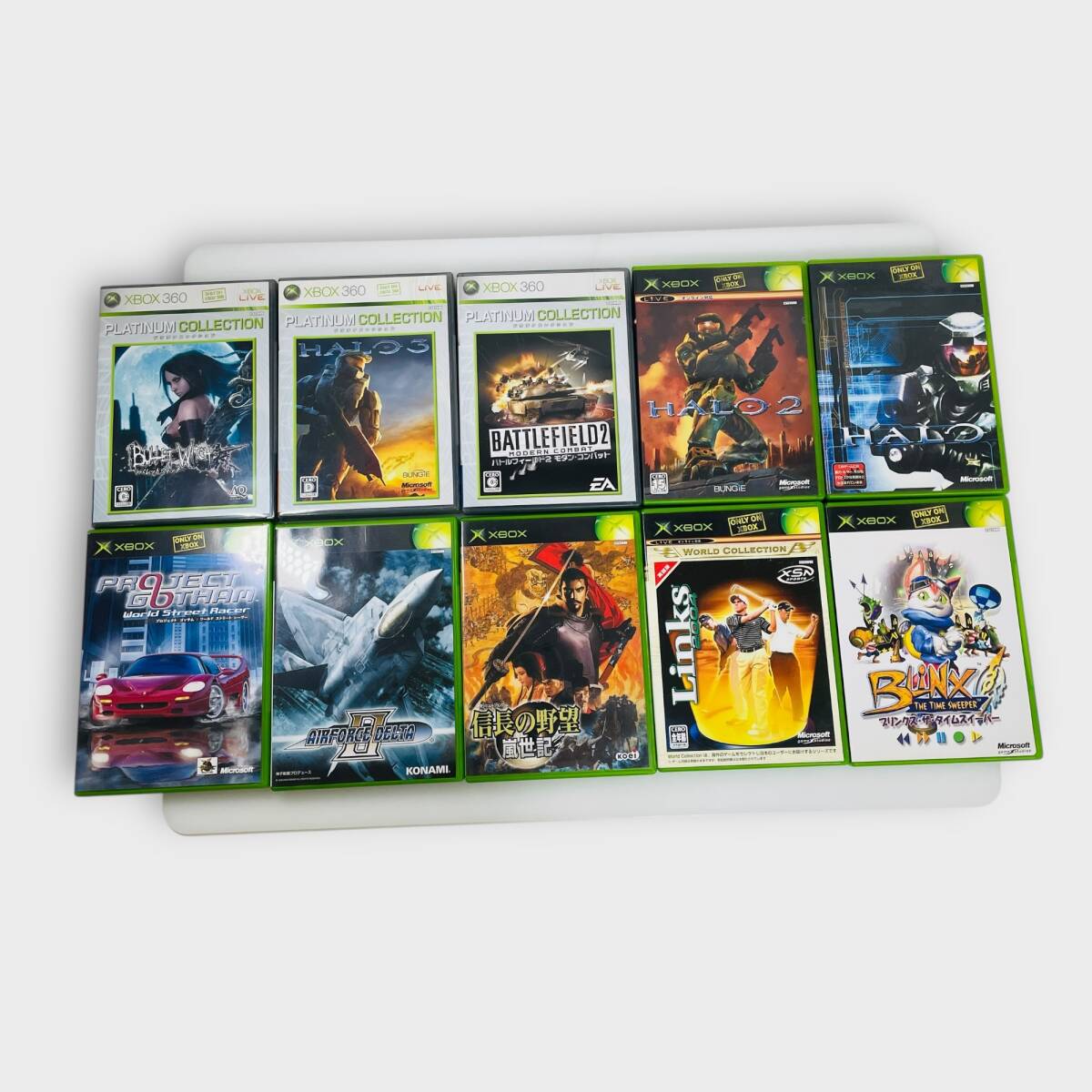 Yahoo!オークション - H009 XBOX XBOX360 エックスボックス ソフト ま...