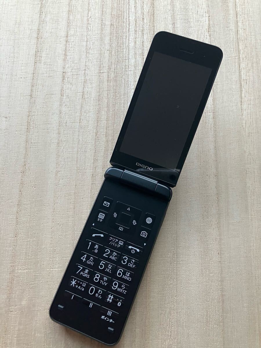 Yahoo!オークション - 新品同様 ガラケー DIGNO ケータイ4 A202KC ブラ...