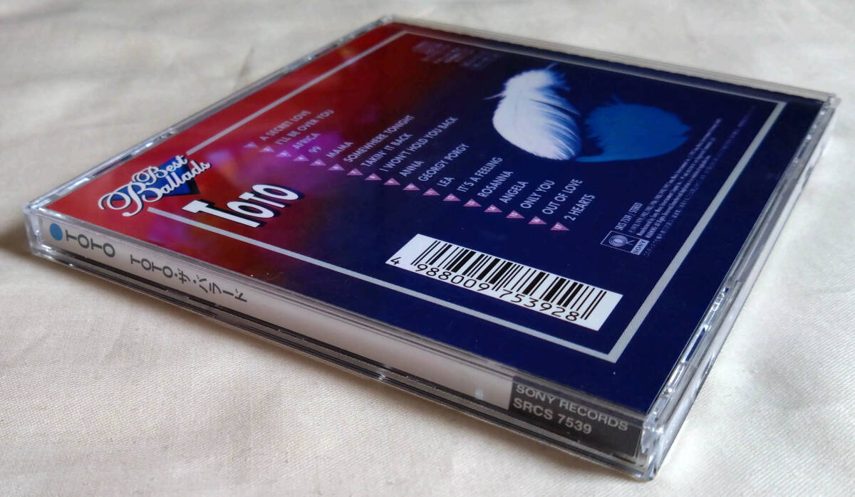Yahoo!オークション - 【帯付美品CD】TOTO『BEST BALLADS/ザ・バラード...
