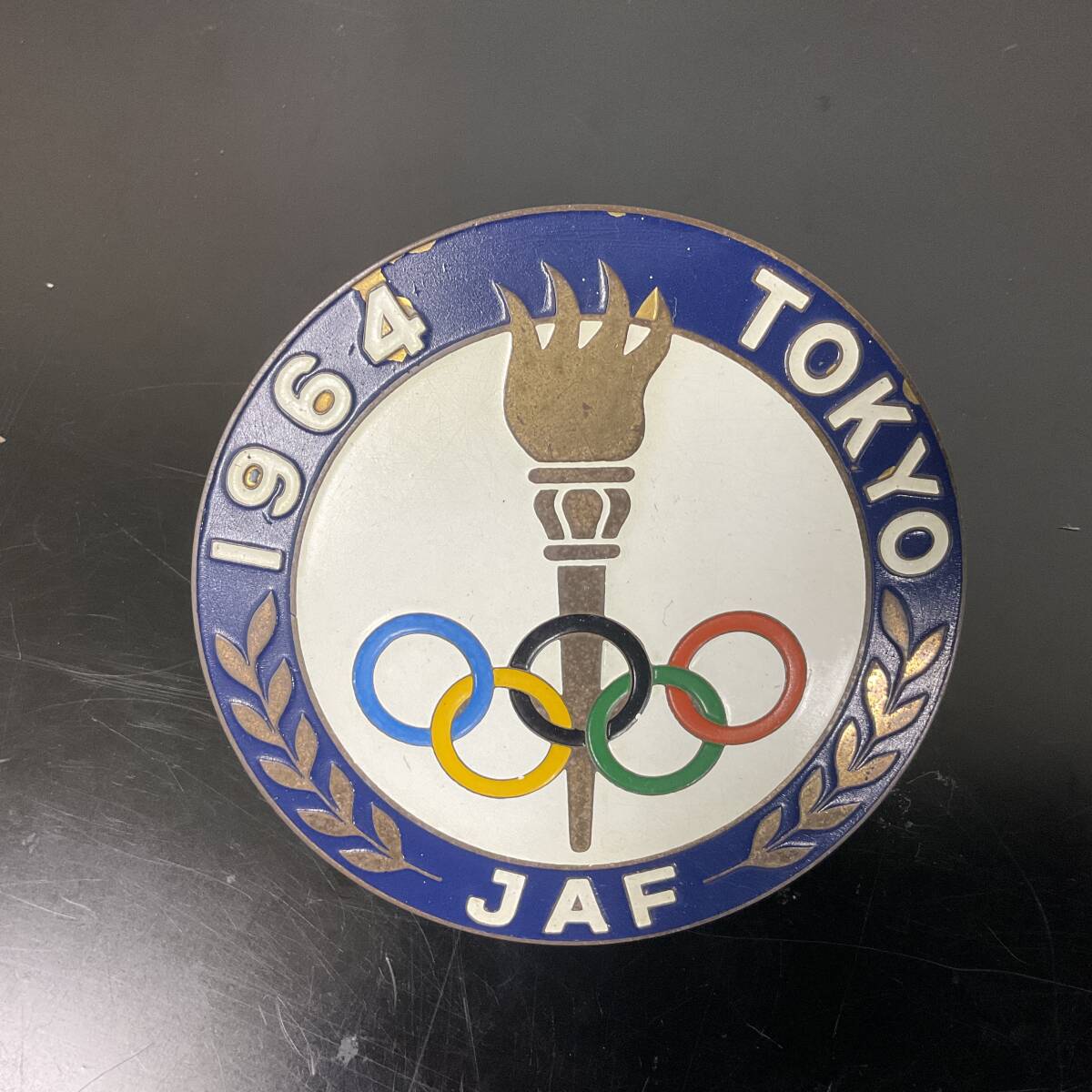 Yahoo!オークション - JAF 東京オリンピック 1964 グリル バッジ/VAN ...