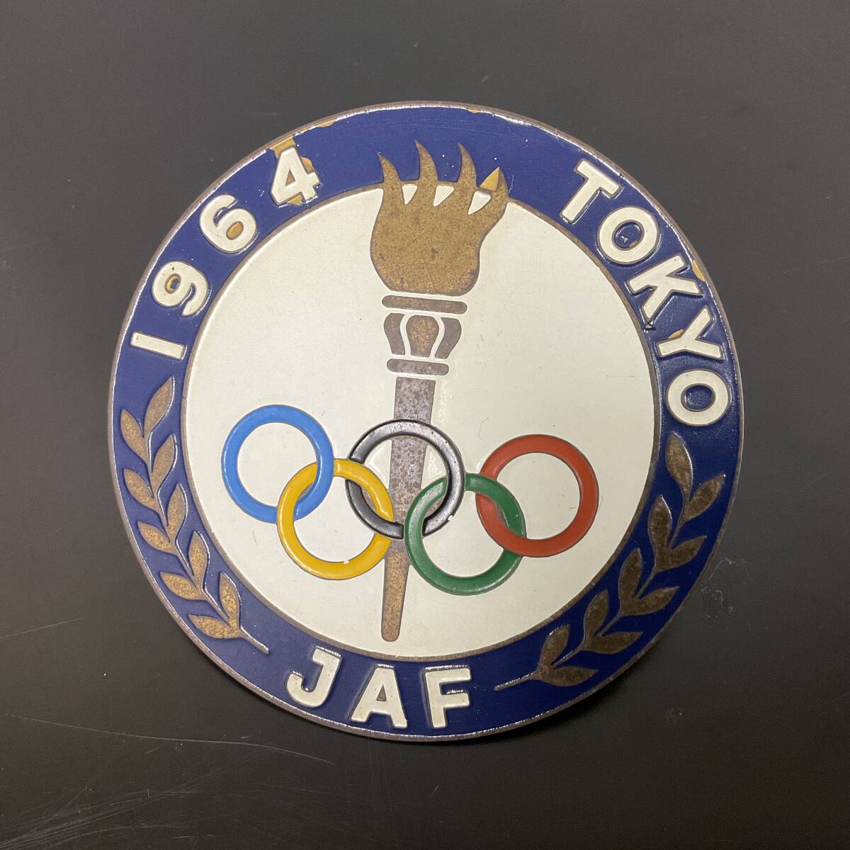 Yahoo!オークション - JAF 東京オリンピック 1964 グリル バッジ/VAN ...