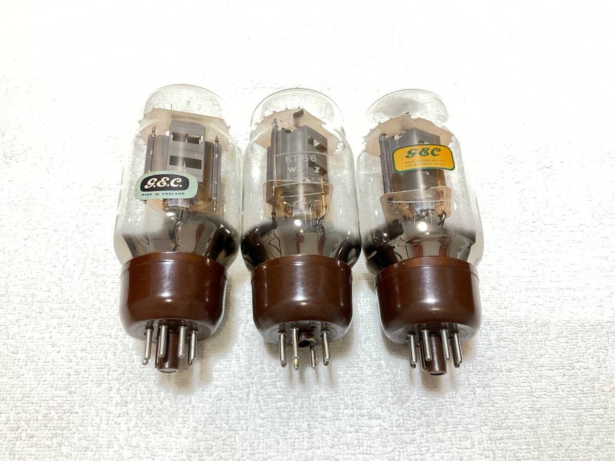 Yahoo!オークション - GEC KT66 （ クリア 球 ） 3本 （難あり）