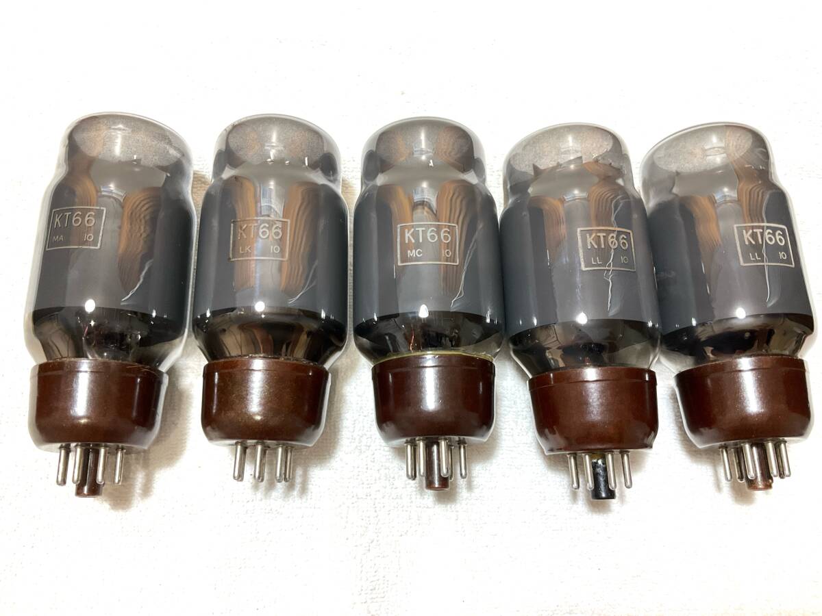 Yahoo!オークション - Genarex （ GEC ） KT66 （ スモーク 球 ） 5本...