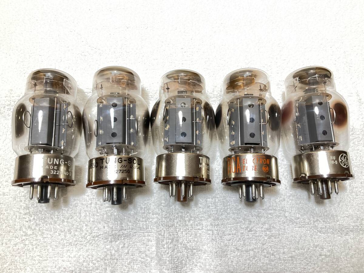 Yahoo!オークション - TUNG-SOL 等 （ RCA GE ） 6550 （ ダルマ 球