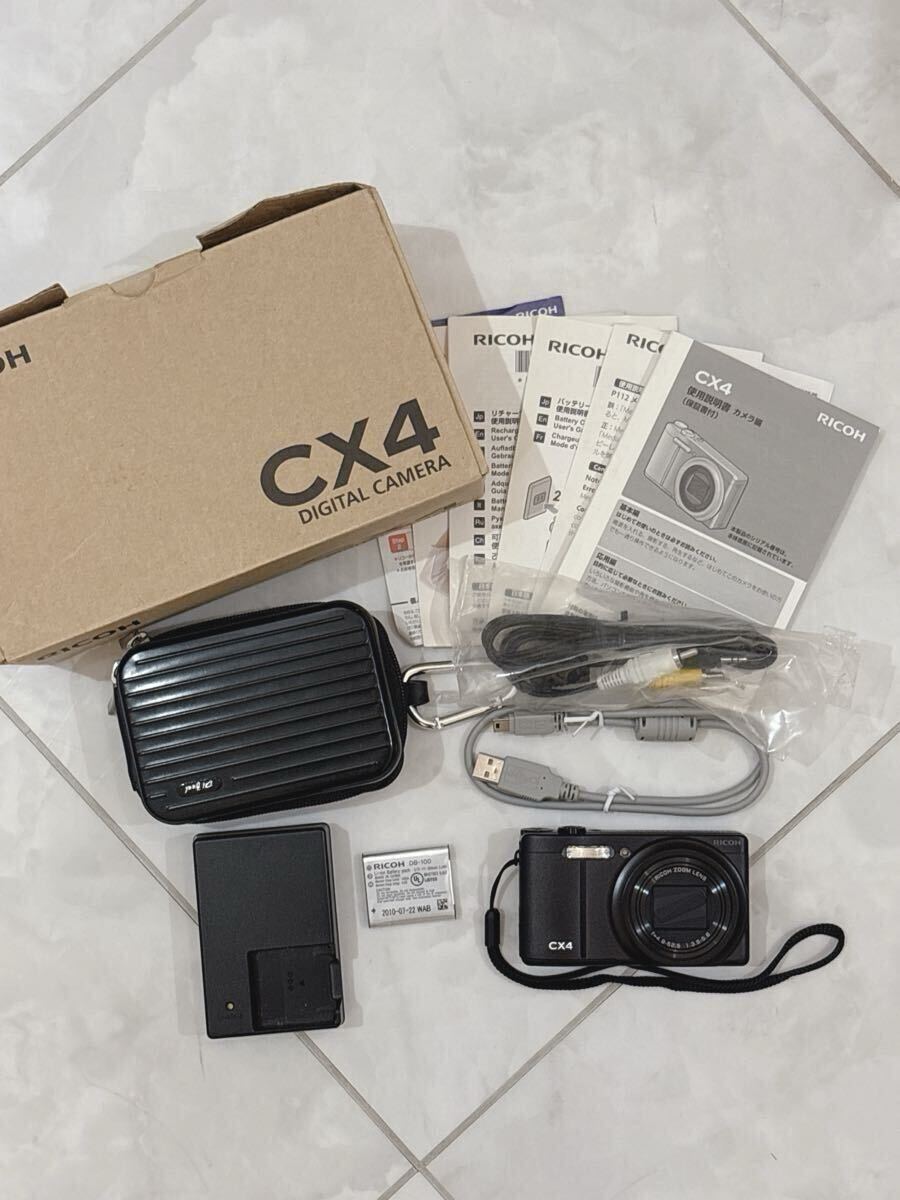 Yahoo!オークション - RICOH CX4 コンパクトデジタルカメラ デジカメ ...