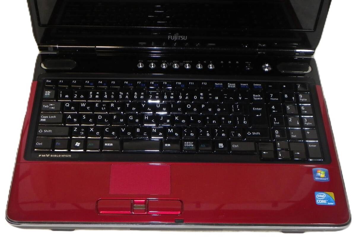 Yahoo!オークション - F406富士通 BIBLO NF/G70 i5-430M 240GB/SSD 6GB...