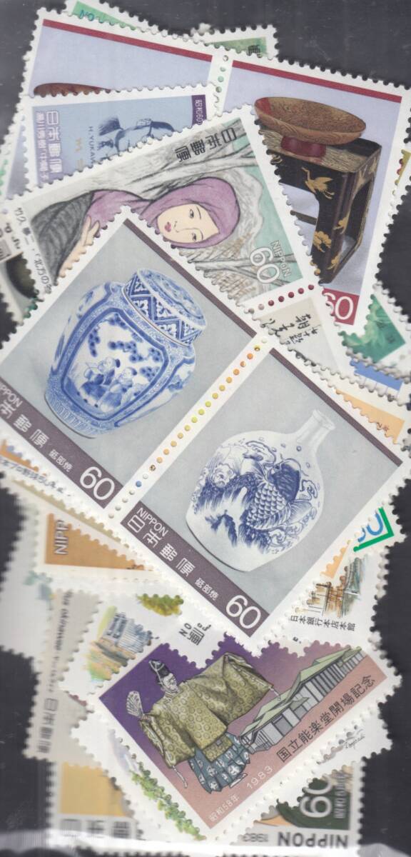 Yahoo!オークション - (B001)通信用60円切手100枚 未使用