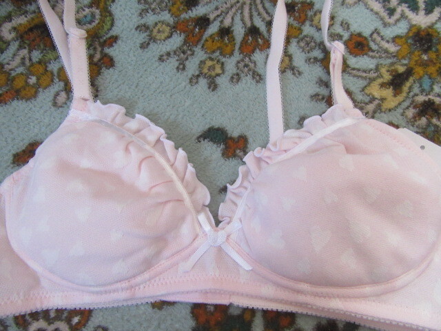 Yahoo!オークション - 新品㈱ディノスセシール製ブラジャーB70ハート柄...