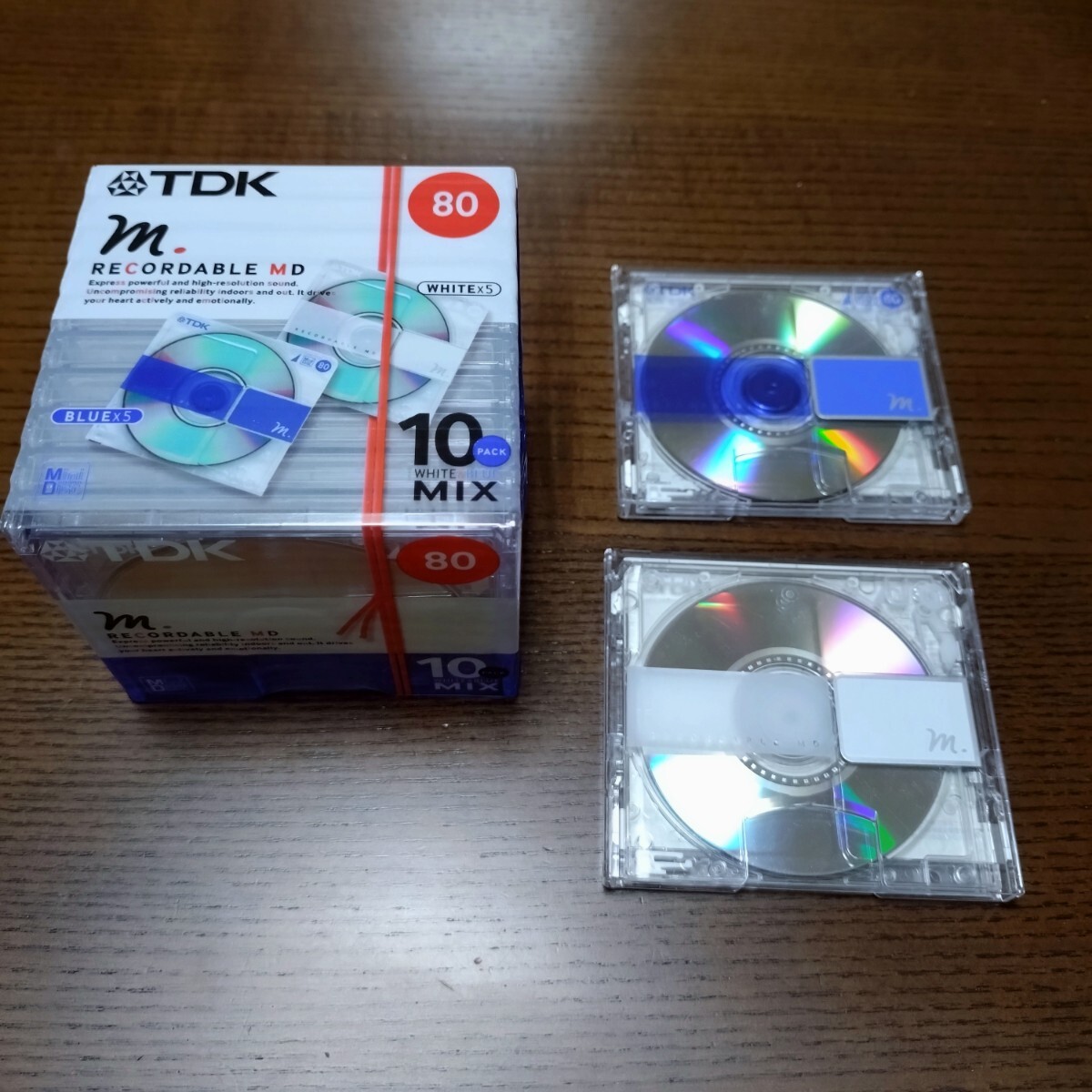 Yahoo!オークション - 【未開封】TDK MD-UM80X10S MDメディア RECORDAB...