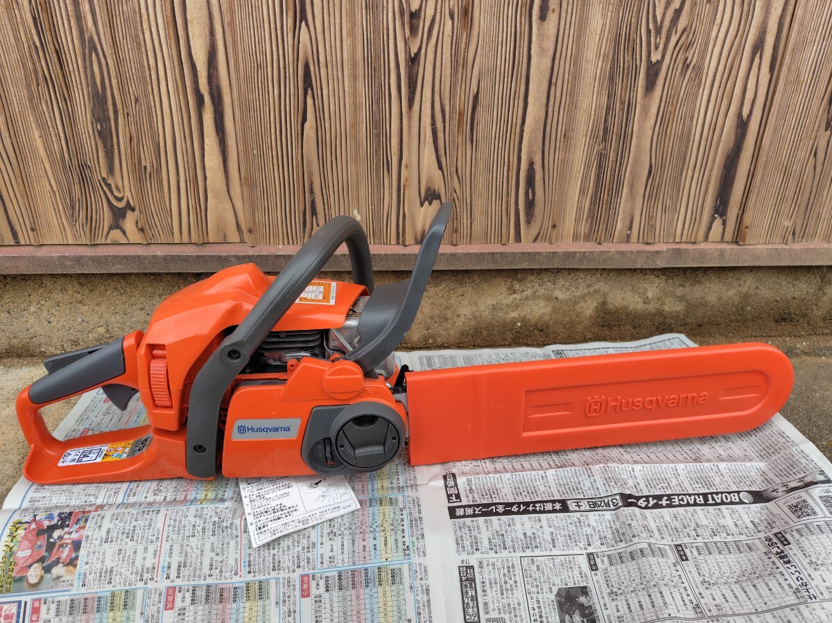 Yahoo!オークション - ハスクバーナ Husqvarna チェンソー 435e-LT ガ...