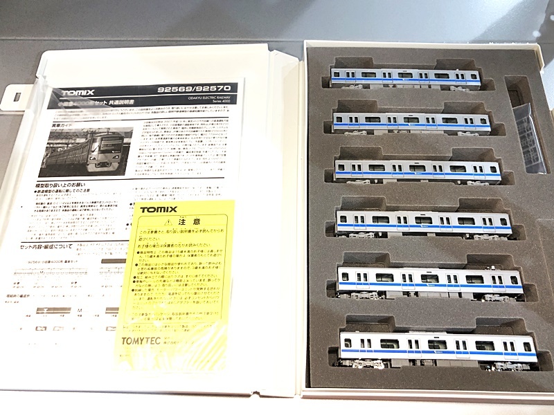 Yahoo!オークション - TOMIX Nゲージ 小田急4000形 増結セット 92570 ...