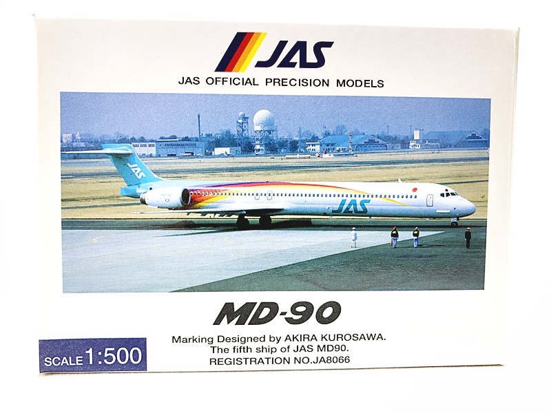 Yahoo!オークション - JALUX 1/500 JAS MD-90 5号機 JD51010 飛行機模...