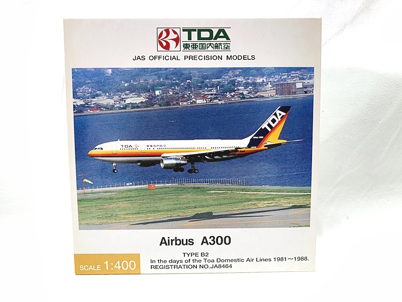 Yahoo!オークション - JALUX 1/400 TDA東亜国内航空 エアバス A300 TYP...