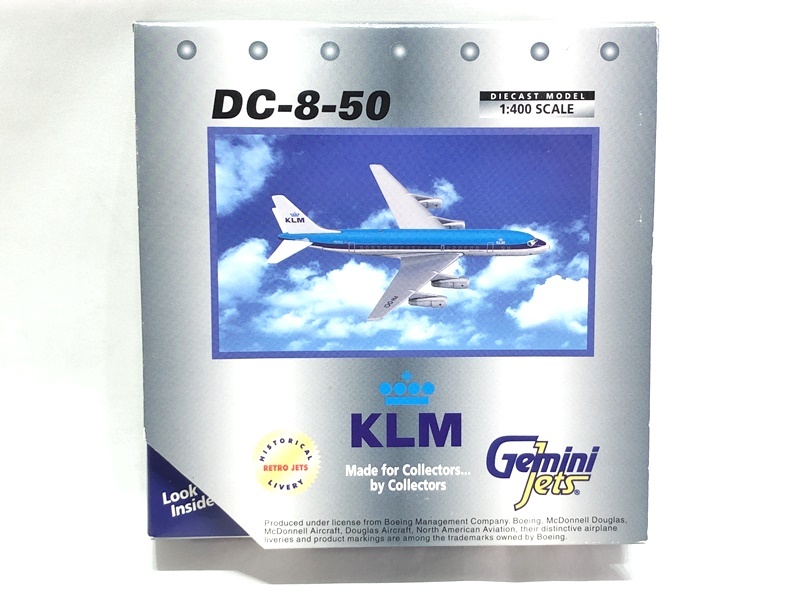 Yahoo!オークション - ジェミニジェッツ 1/400 KLM DC-8-50 GJKLM144 ...