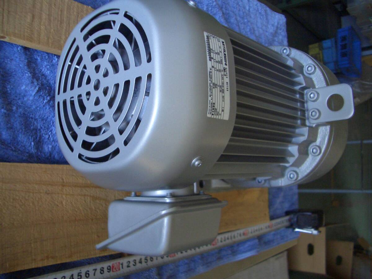 Yahoo!オークション - ギヤモーター ギヤード 三菱 GM-S 200v 1.5kw 軸...