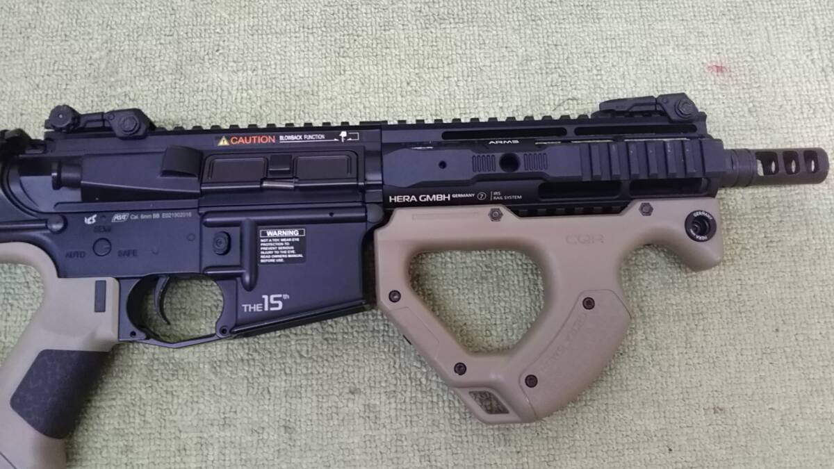 Yahoo!オークション - 122-P68) 現状品 ICS HERA Arms CQR 電動ガン 動...