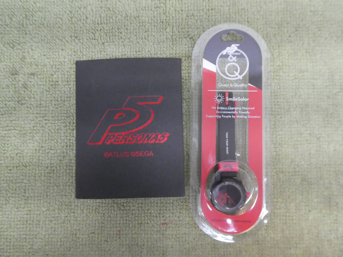 Yahoo!オークション - 091-W81) 現状品 ペルソナ5 腕時計 2点セット 動...