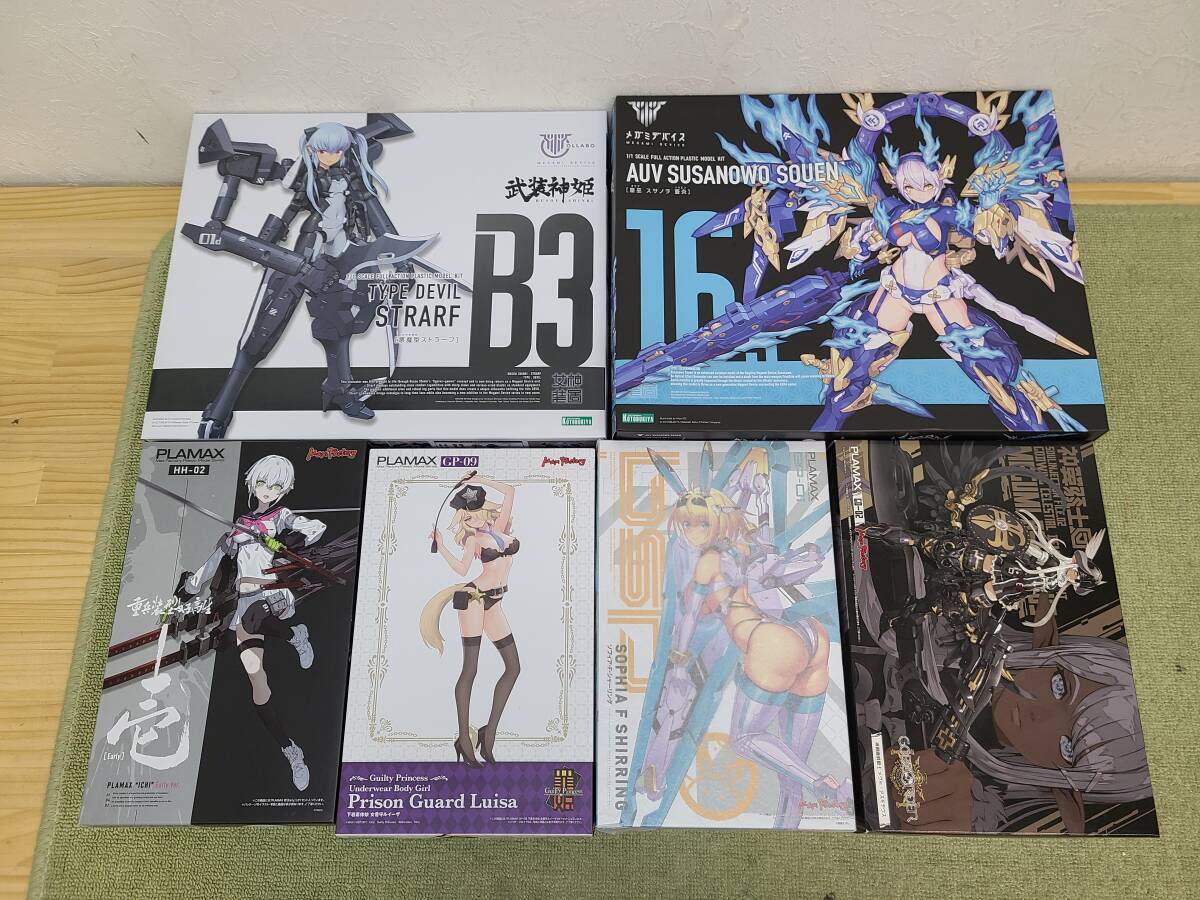 Yahoo!オークション - 115-M68) 未組立品 美少女プラモ まとめ売り ソ...