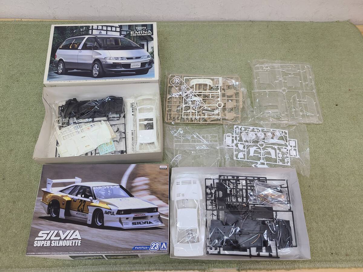 Yahoo!オークション - 115-M71) 現状 未組立品 車 バイク プラモデル ...