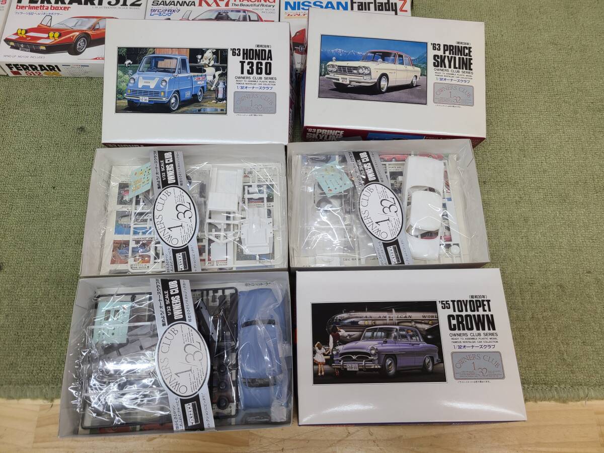 Yahoo!オークション - 115-E02) ジャンク品 車 プラモデル まとめ売り ...