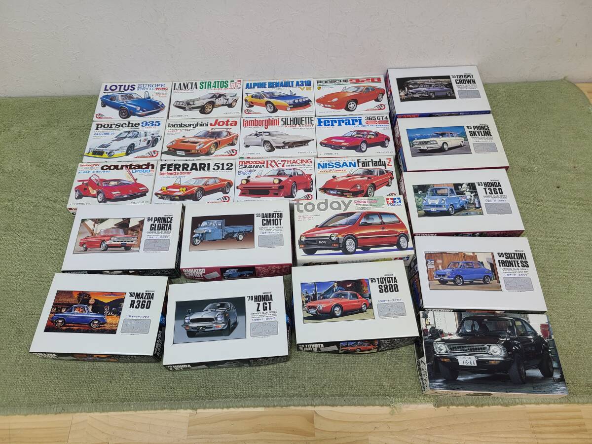 Yahoo!オークション - 115-E02) ジャンク品 車 プラモデル まとめ売り ...