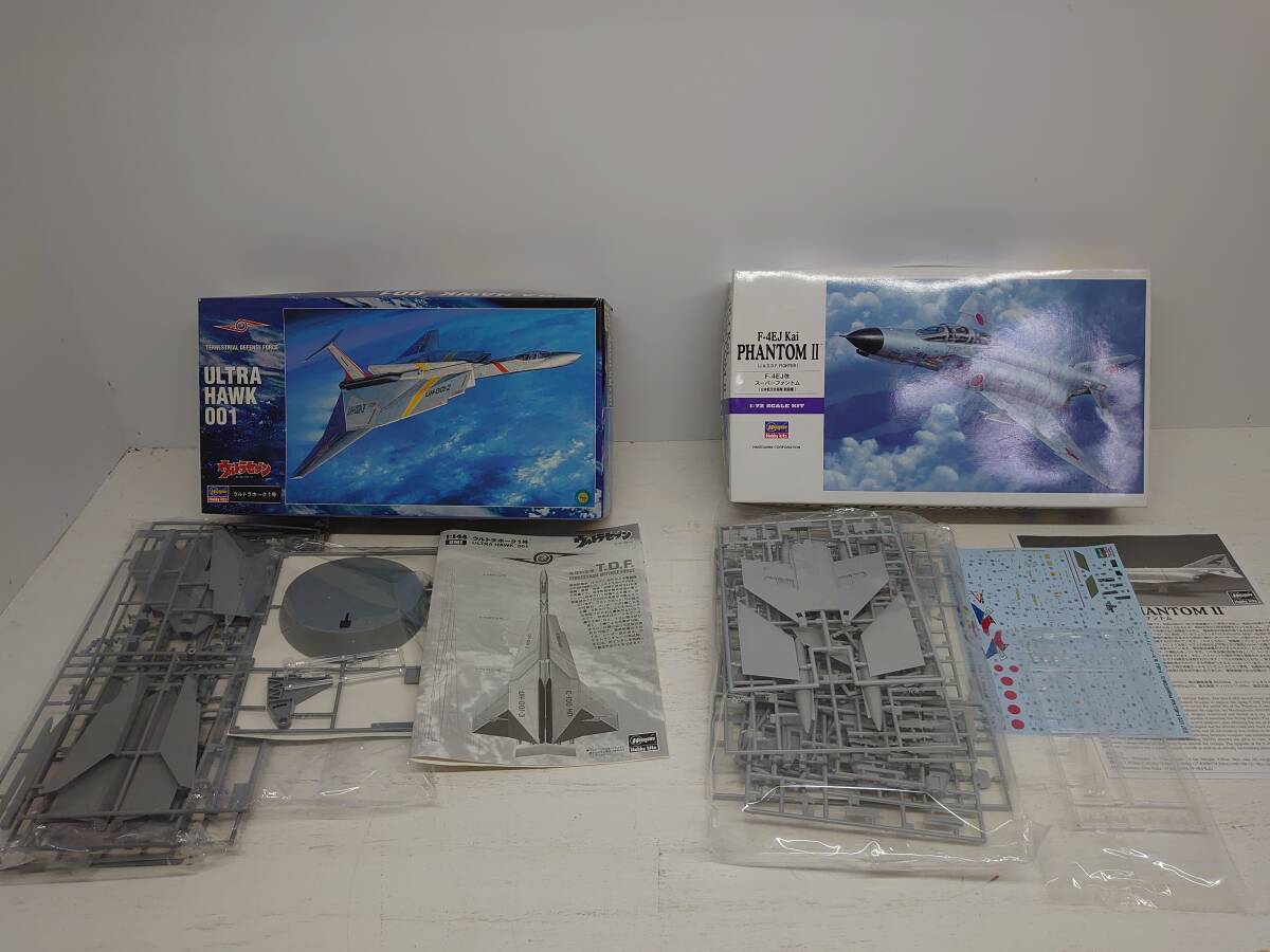 Yahoo!オークション - 115-J73) 未組立 現状 航空機 軍用機 プラモデル...