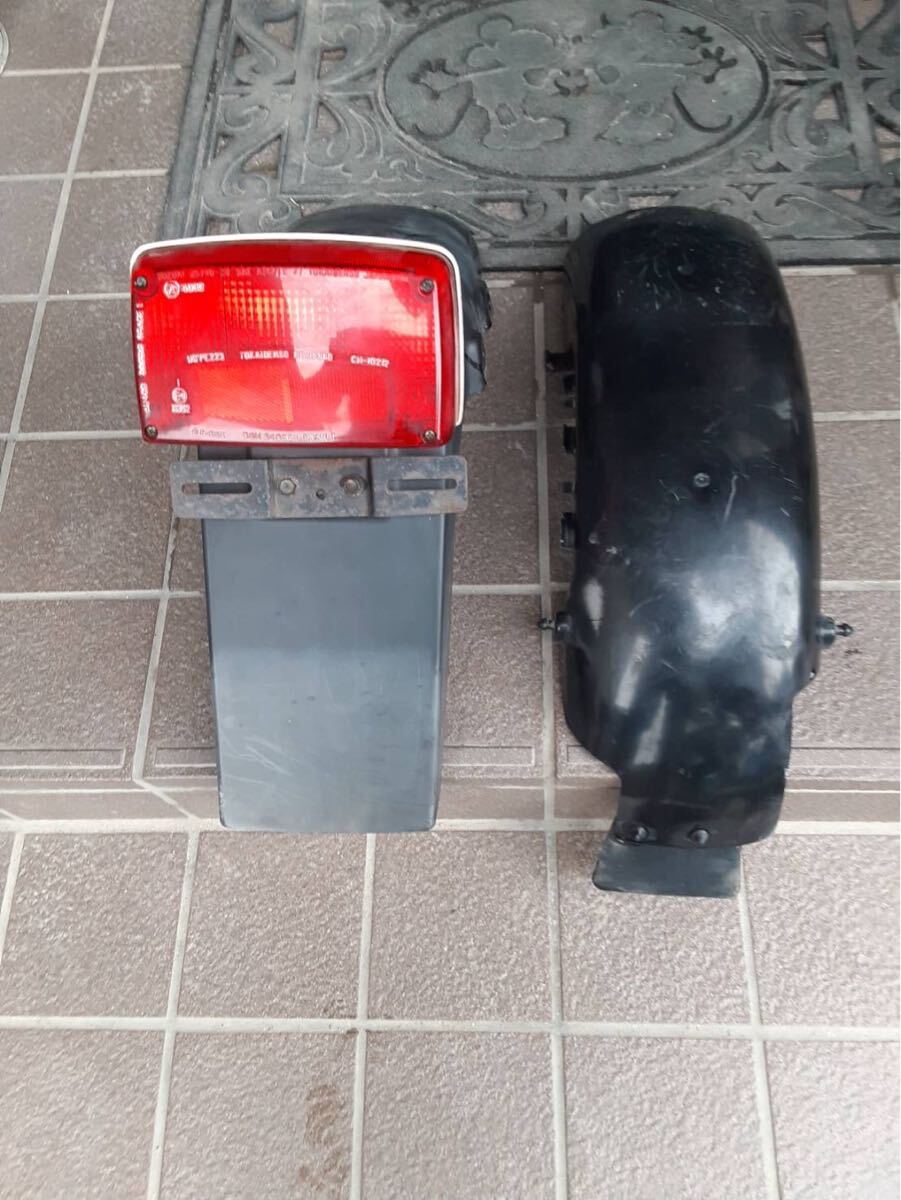 Yahoo!オークション - GSX-750S 刀 2型 リアフェンダー前後 テールラン...