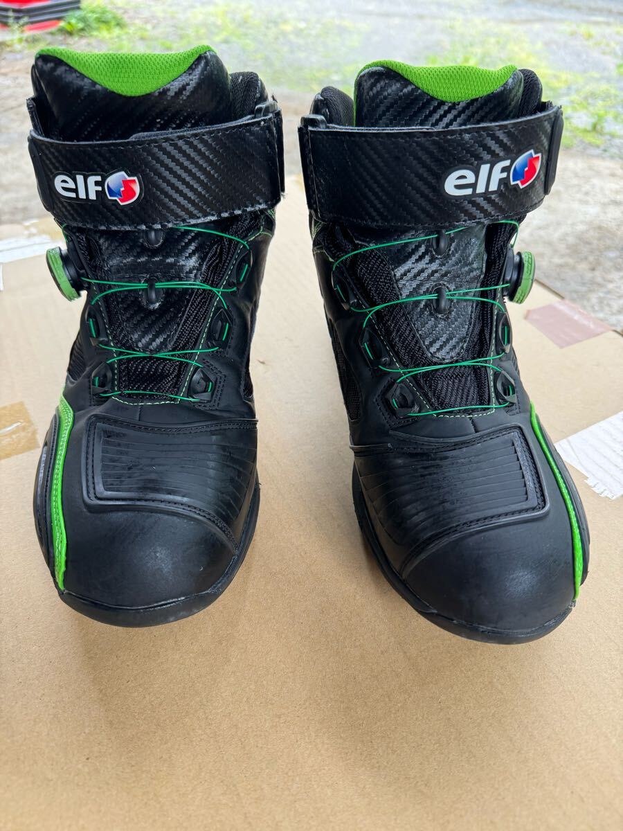 Yahoo!オークション - ELFライディングシューズS17 グリーン27.5cm