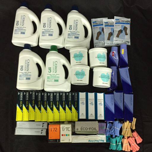 Yahoo!オークション - 1円 キャスミン ヘアカラー オキシ6 2400ml オル...