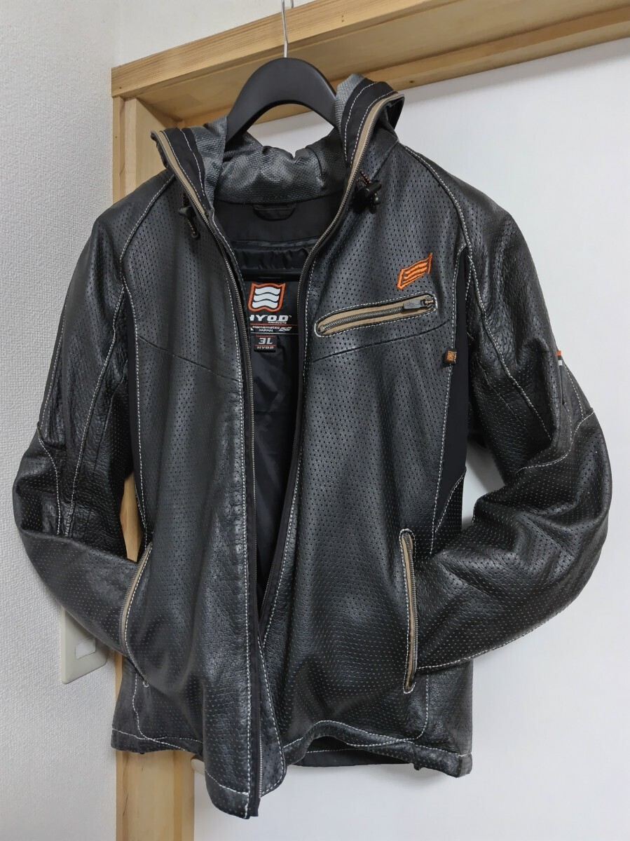 Yahoo!オークション - HYOD ヒヨウドウ レザージャケット CELTIS D...