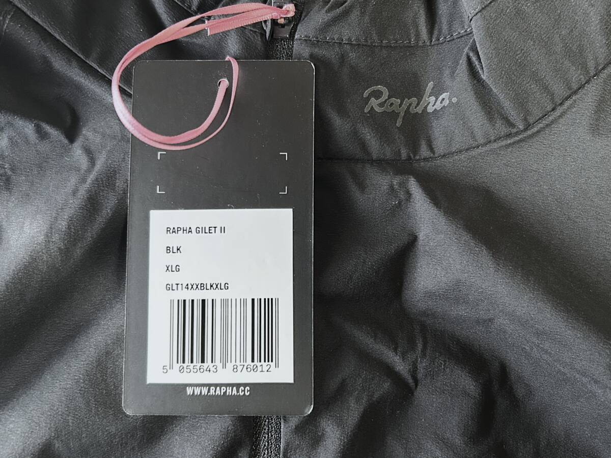 Yahoo!オークション - Rapha/RAPHA GILET 2/BLK/XL/ラファ/ジレ