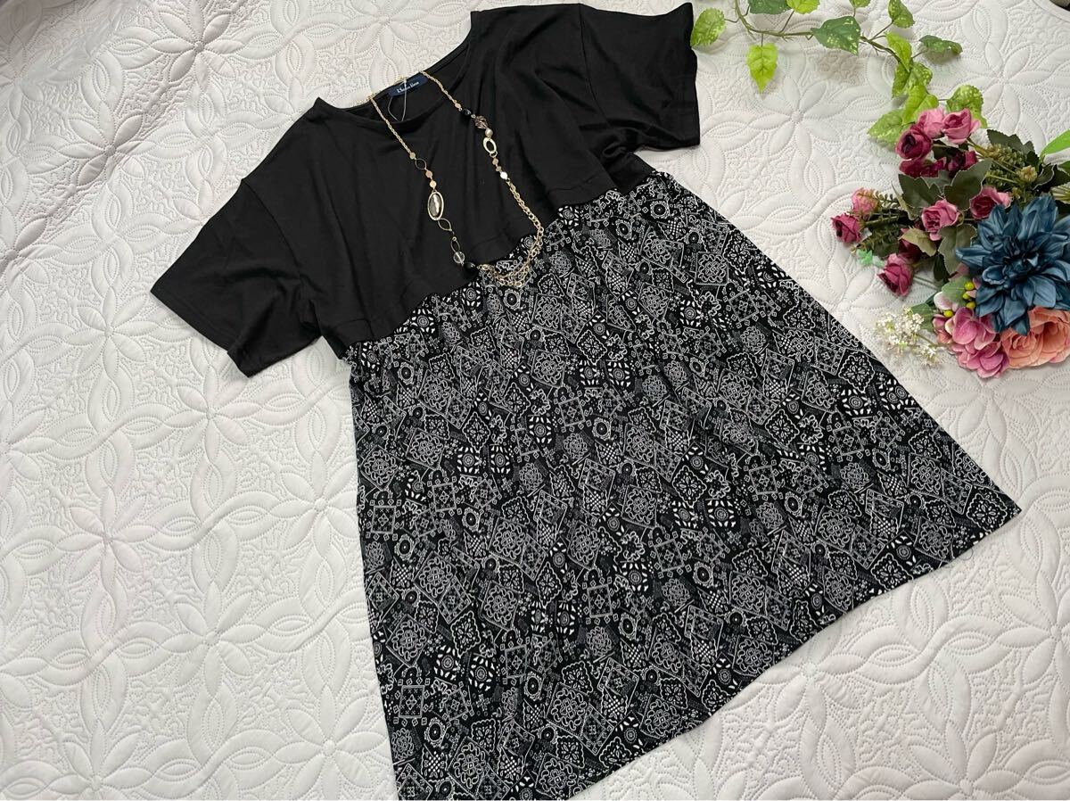 Yahoo!オークション - (表記4L)~3L・LL 綺麗デザイン ペイズリー柄 ...