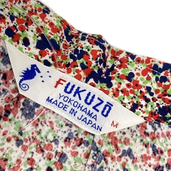 Yahoo!オークション - フクゾー FUKUZO ノースリーブシャツブラウス サ...