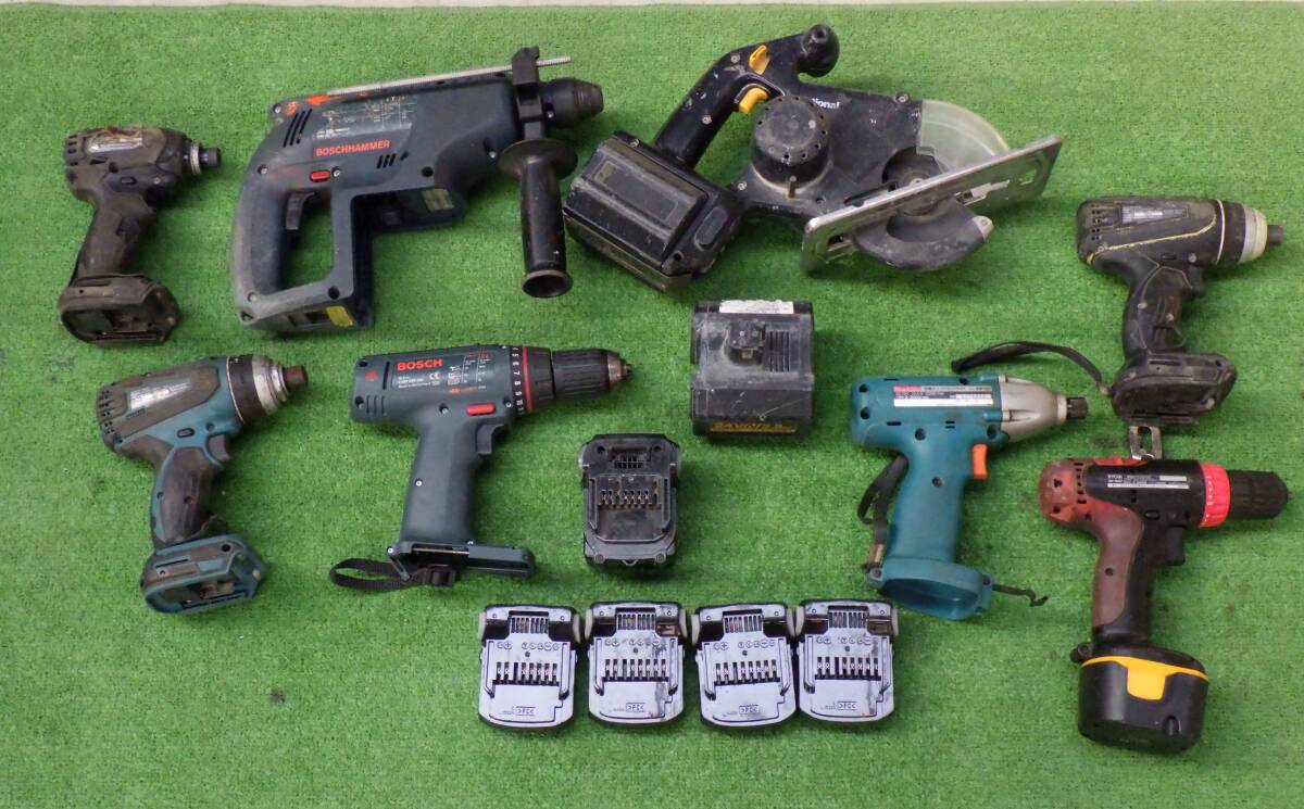 Yahoo!オークション - A1305# 動作未確認 マキタ makita Hitachi Bosch...