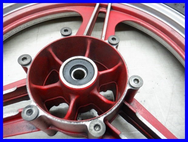 Yahoo!オークション - Y926 GPZ1100 ZXT10A フロントホイール タイヤ ...