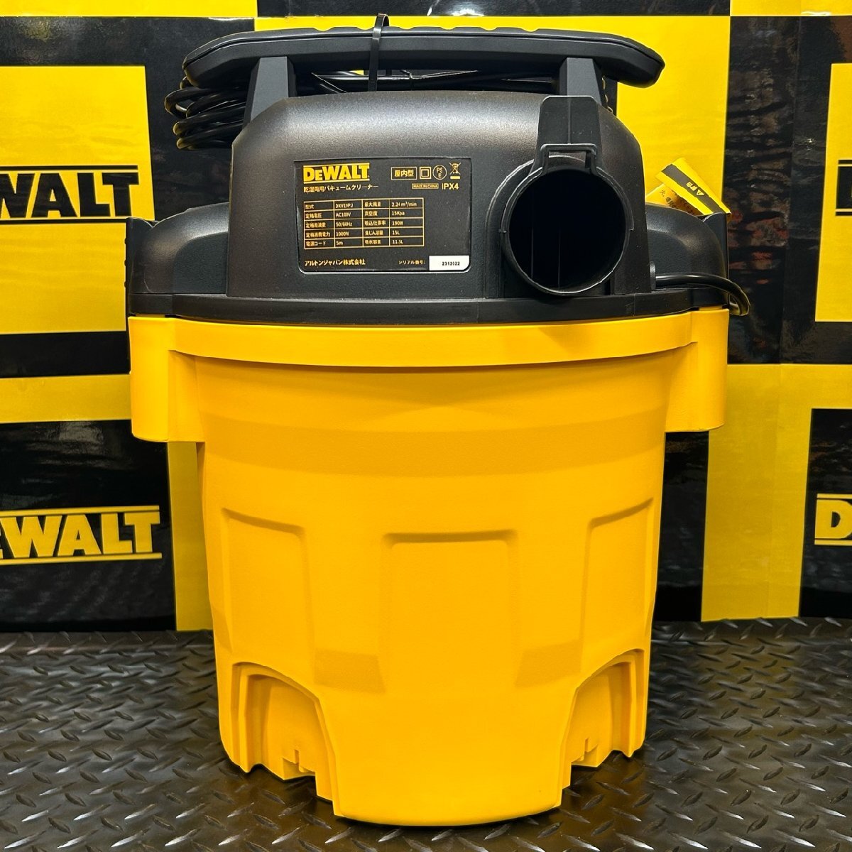 Yahoo!オークション - 【DEWALT/デウォルト】バキュームクリーナ『DXV-...