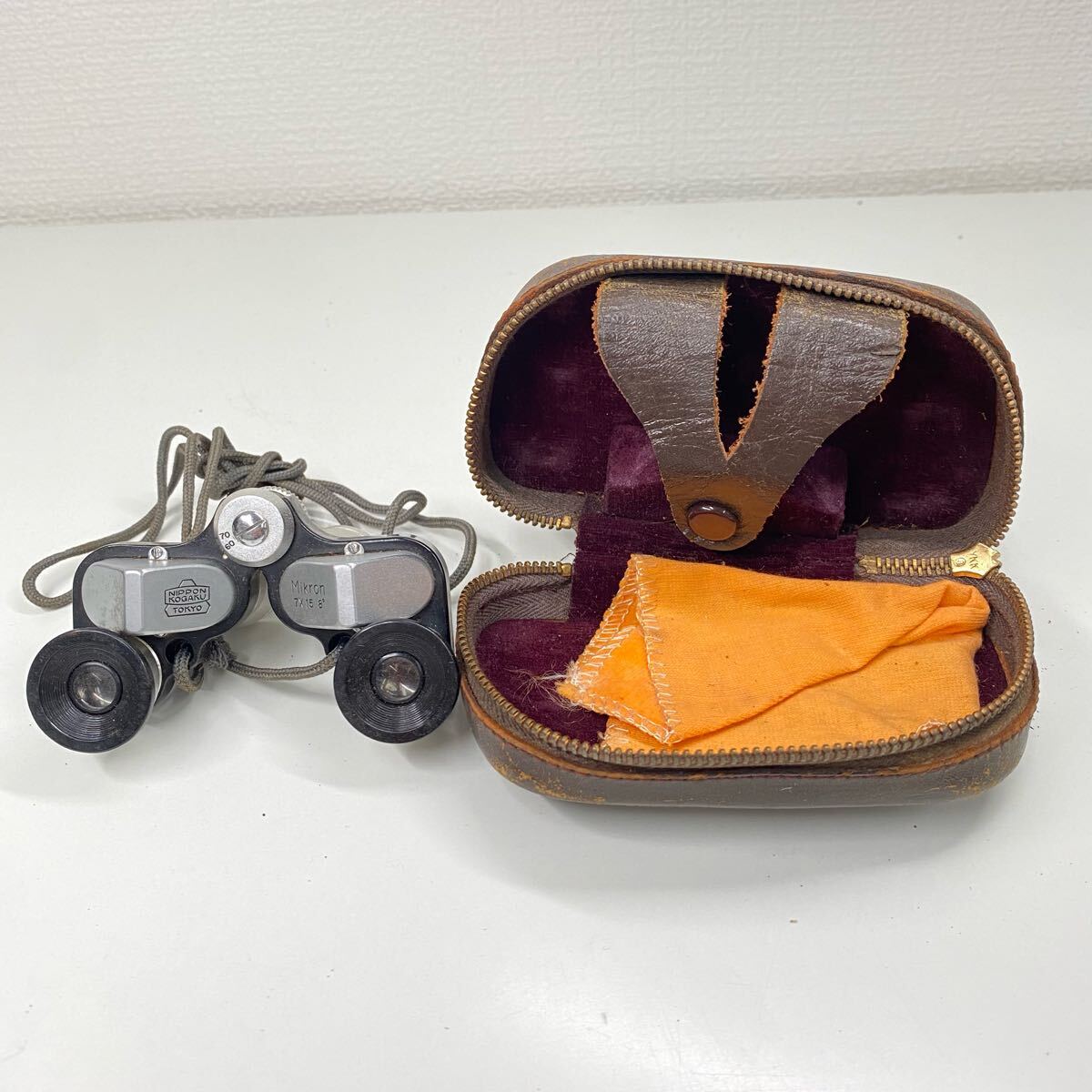 Yahoo!オークション - 1円〜 5F 日本光学 Mikron 小型双眼鏡 7×15 8 N...