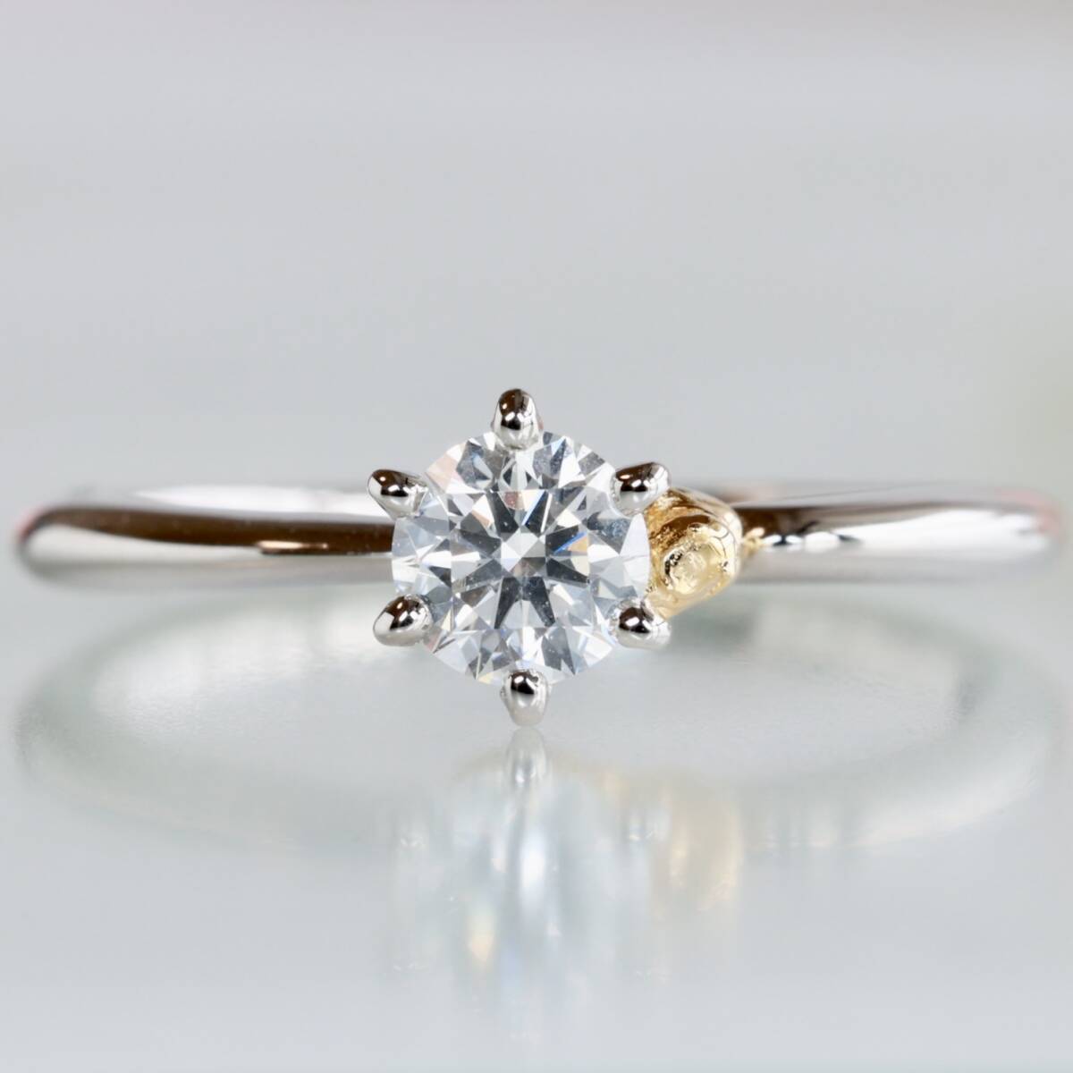 Yahoo!オークション - Pt950 K18 K.UNO クマのプーさん ダイヤモンド 0...