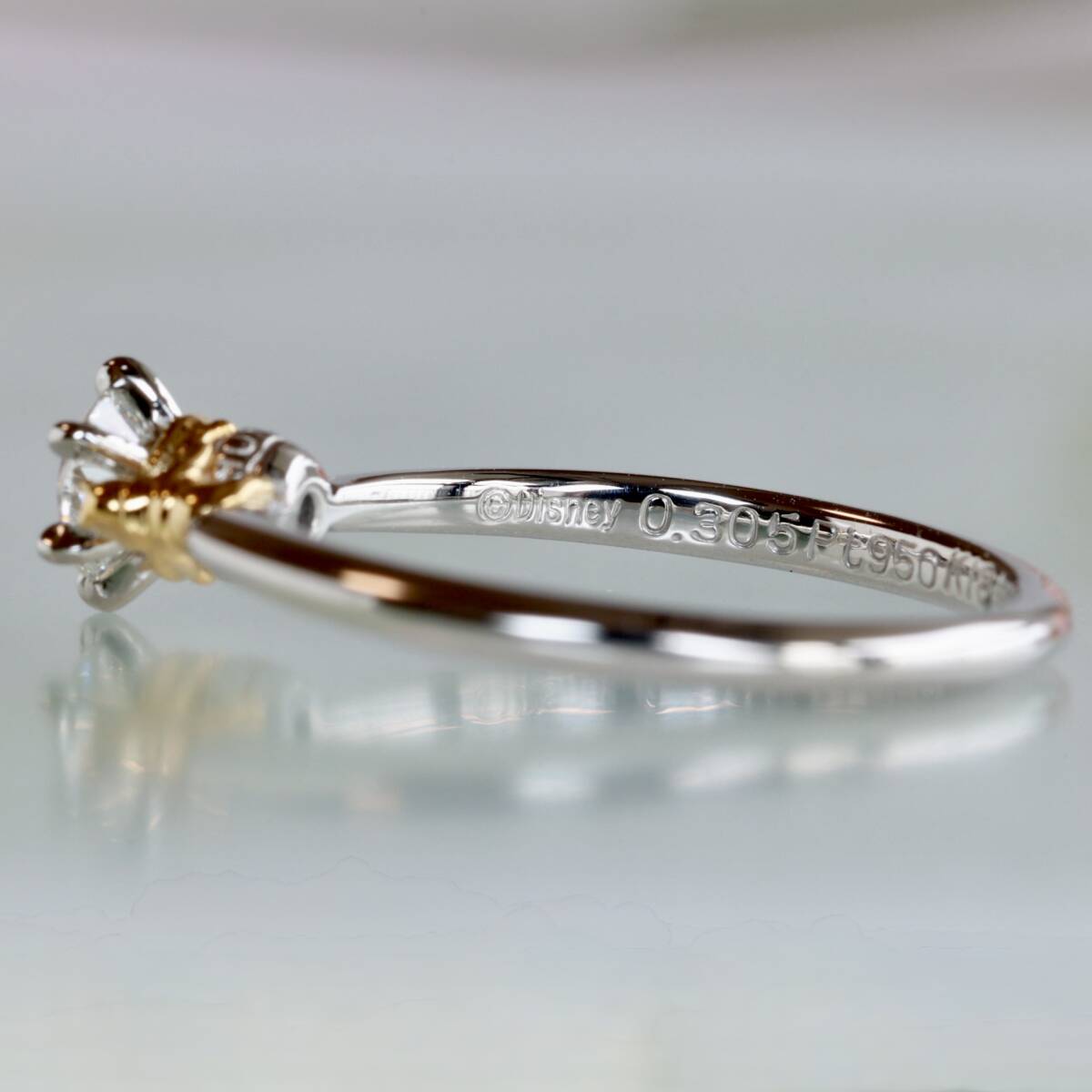 Yahoo!オークション - Pt950 K18 K.UNO クマのプーさん ダイヤモンド 0...