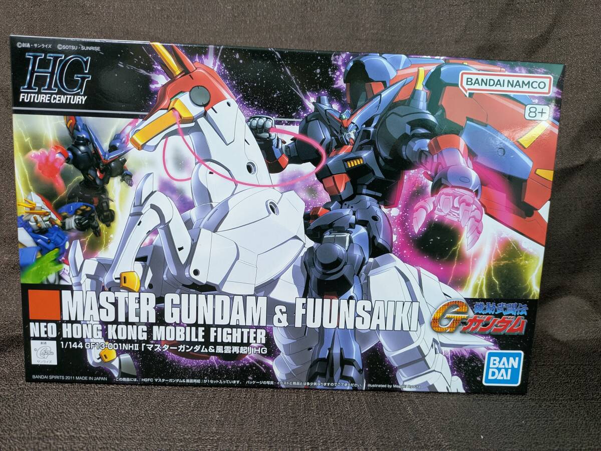 Yahoo!オークション - HGFC 1/144 マスターガンダム＆風雲再起 未組立...