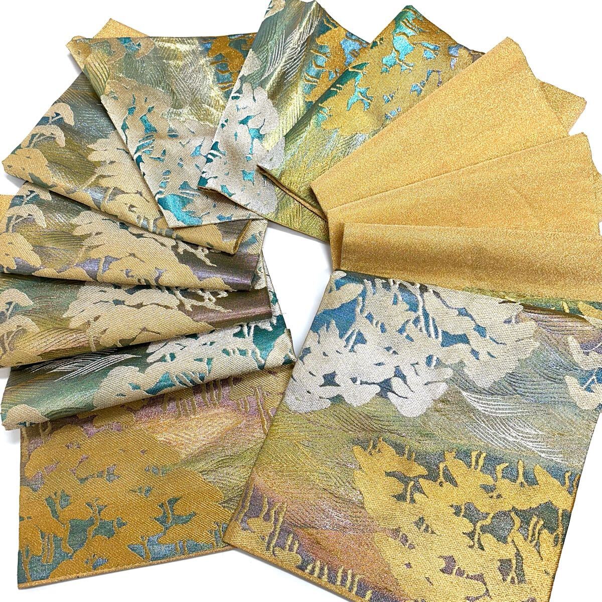 Yahoo!オークション - 【七福】c538 逸品 高級品 正絹 袋帯 六通 佐波...