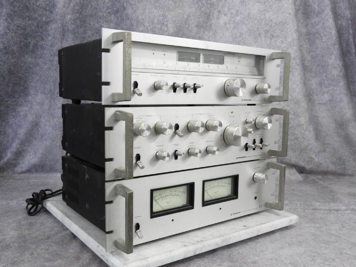 Yahoo!オークション - 【J】Pioneer F-73/C-73/M-73 AM/FMステレオチュ...
