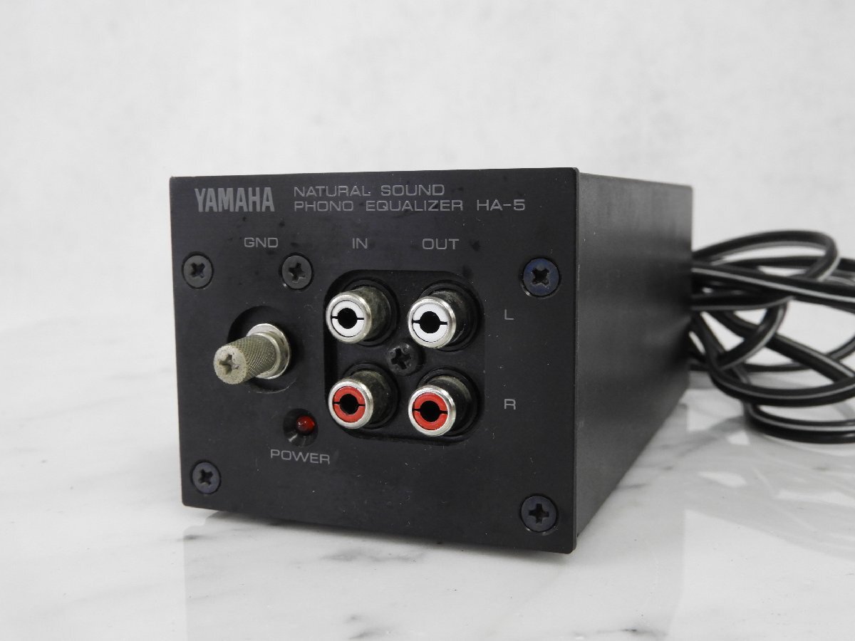 Yahoo!オークション - 【G】YAMAHA HA-5 フォノイコライザー ヤマハ 30...